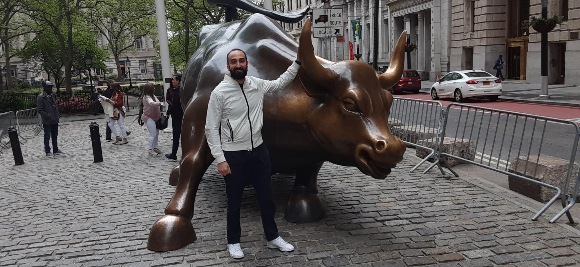 Real Life Charging Bull